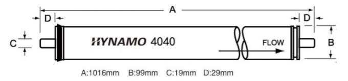 Ulp 4040 Ultra Low Pressure RO Reverse Osmosis Membrane Filter